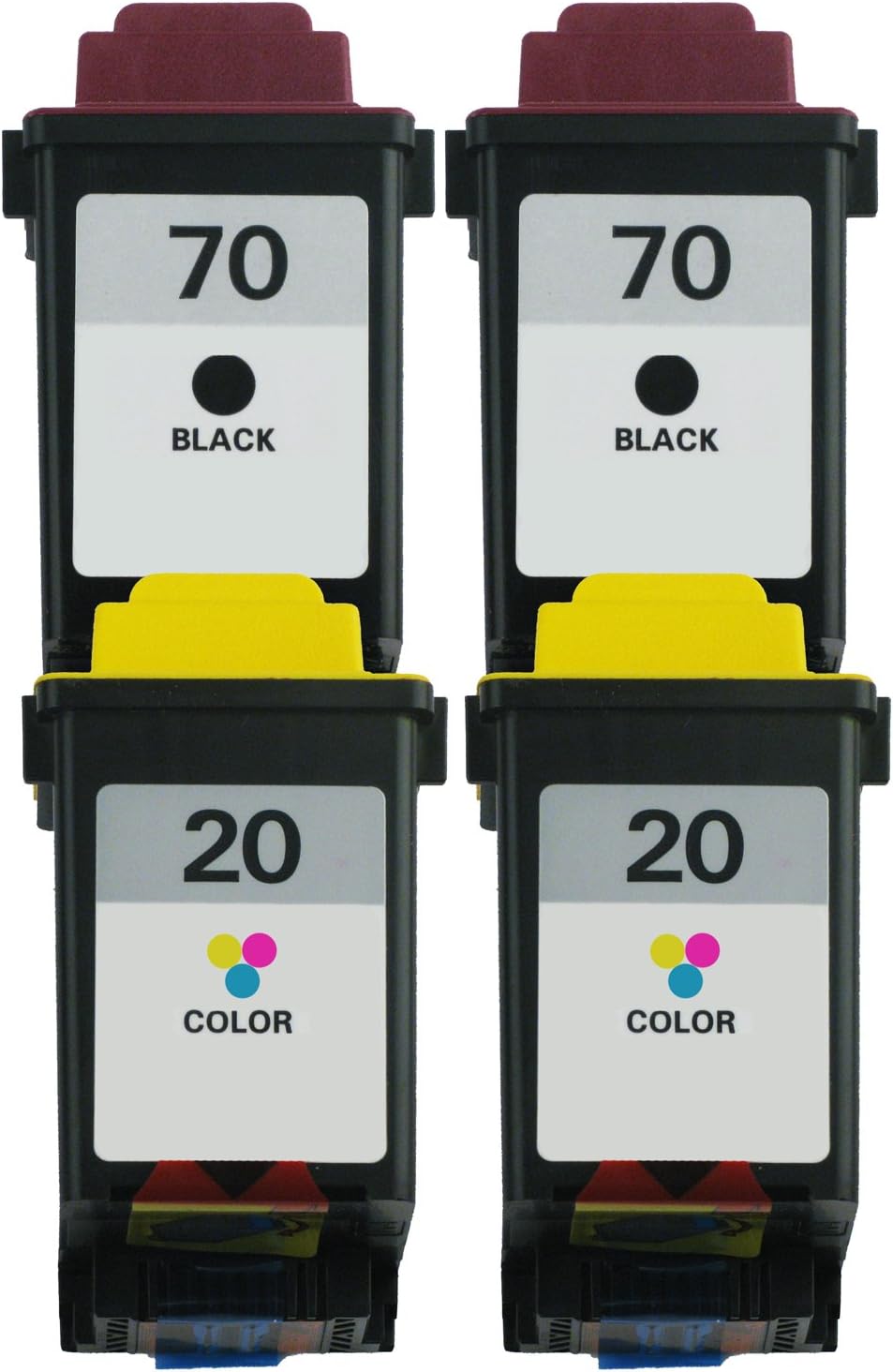 Amazon.com: OCProducts Refilled Ink Cartridge Replacement for Lexmark ...
