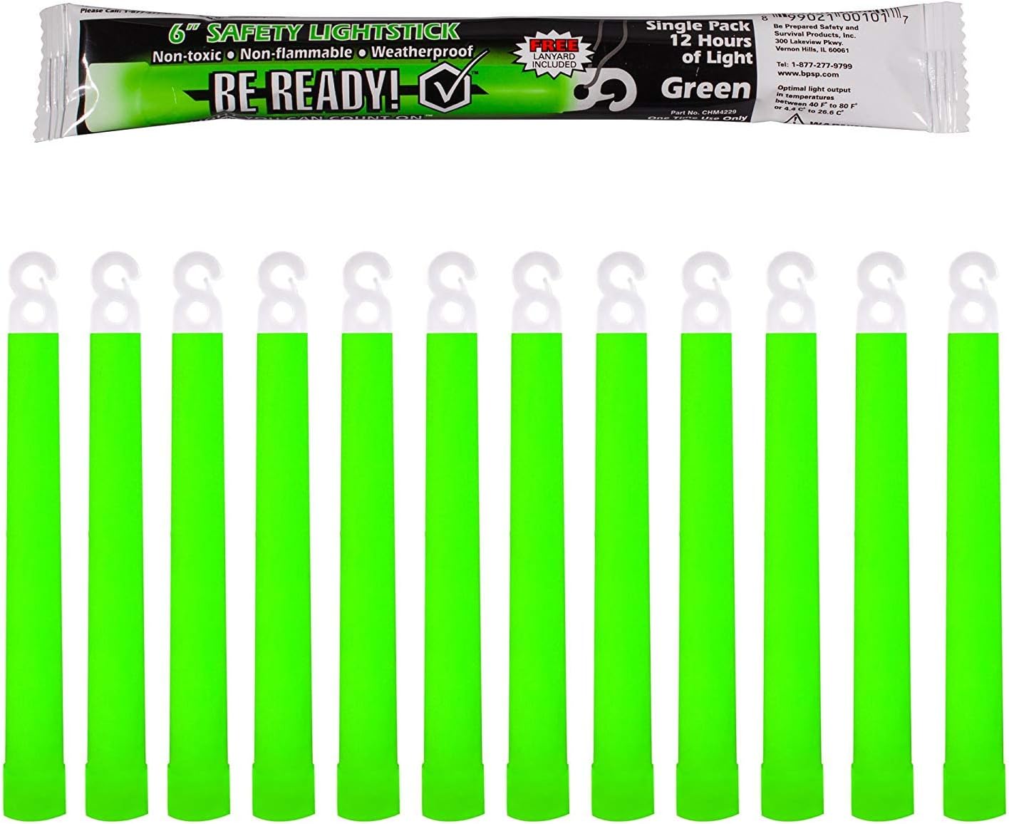 Amazon.com: Be Ready - Industrial 12 Hour Illumination Emergency Safety ...