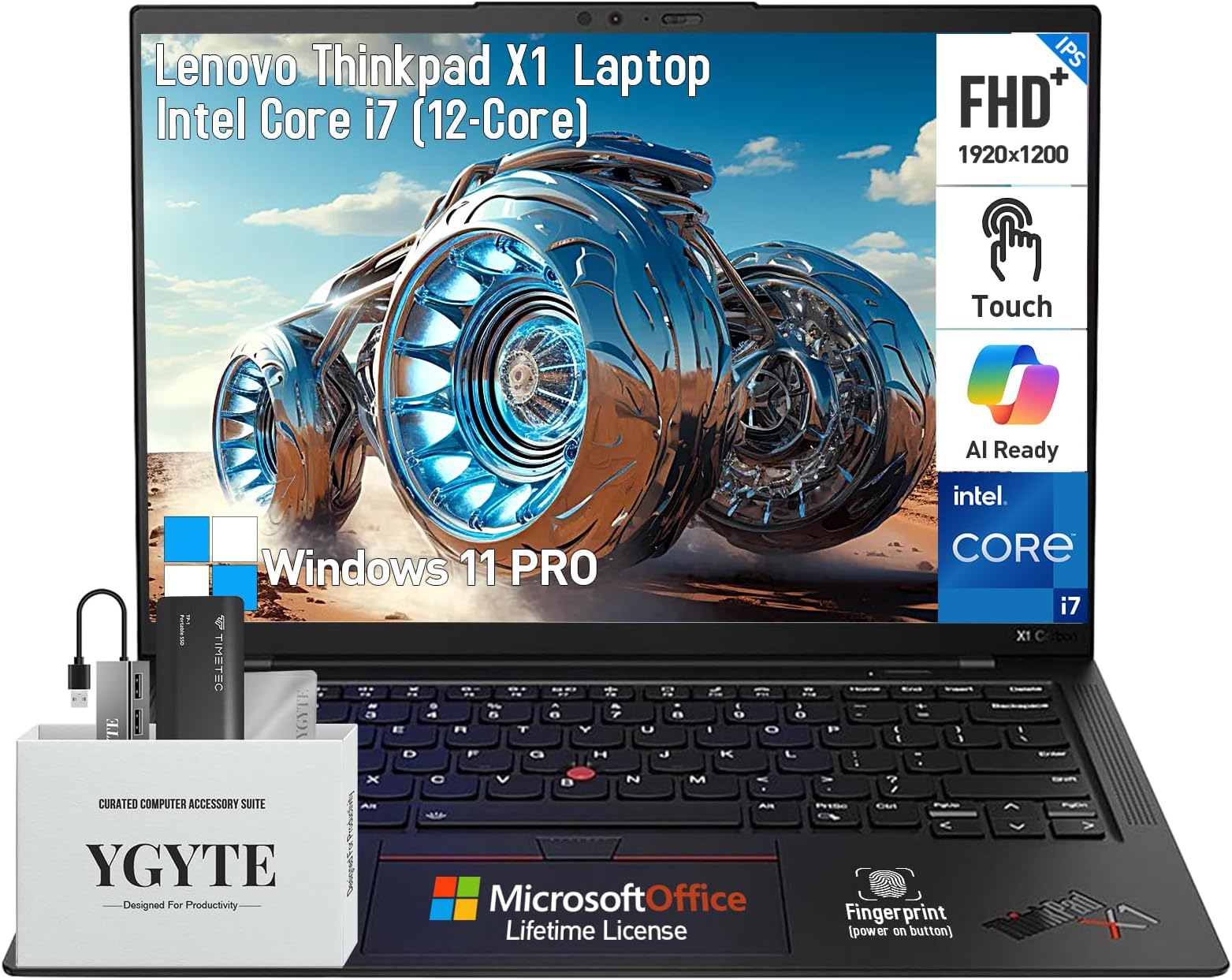 Amazon.com: Lenovo Thinkpad X1 Carbon Laptop Touch Screen,14 inch WUXGA Touchscreen Laptop ...