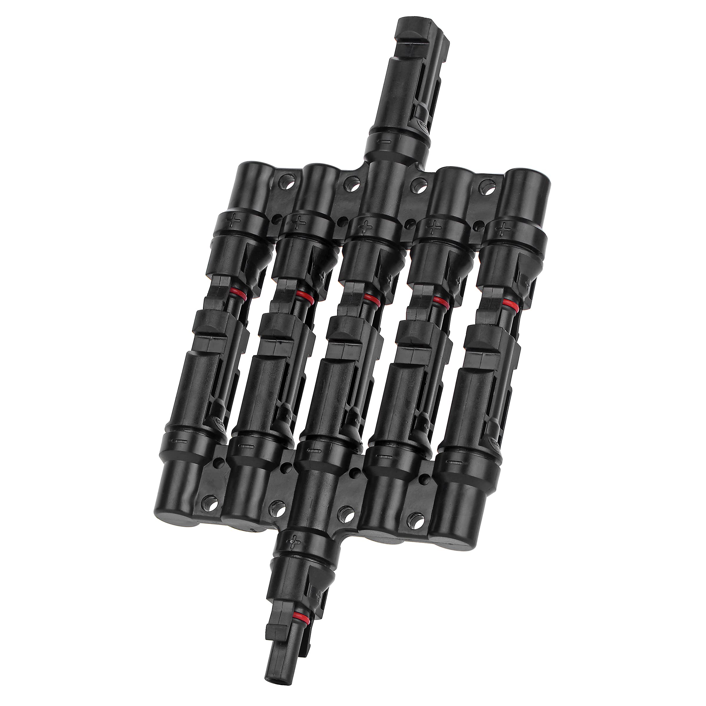 Snapklik.com : 5 To 1 Solar Panel Connector - 5 Way Branch DIY Mount ...