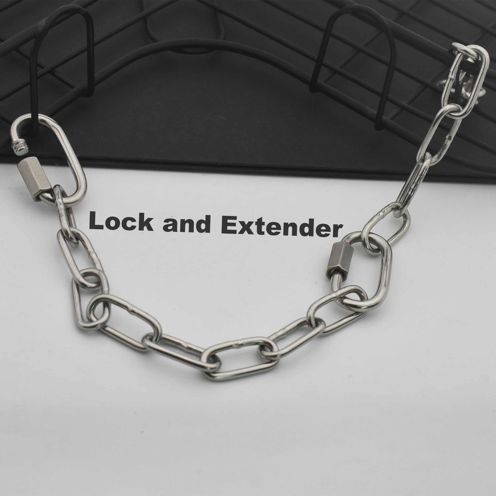 Snapklik.com : Floyutin 304 Stainless Steel Chain 3/16 In X 5 Ft Closed ...
