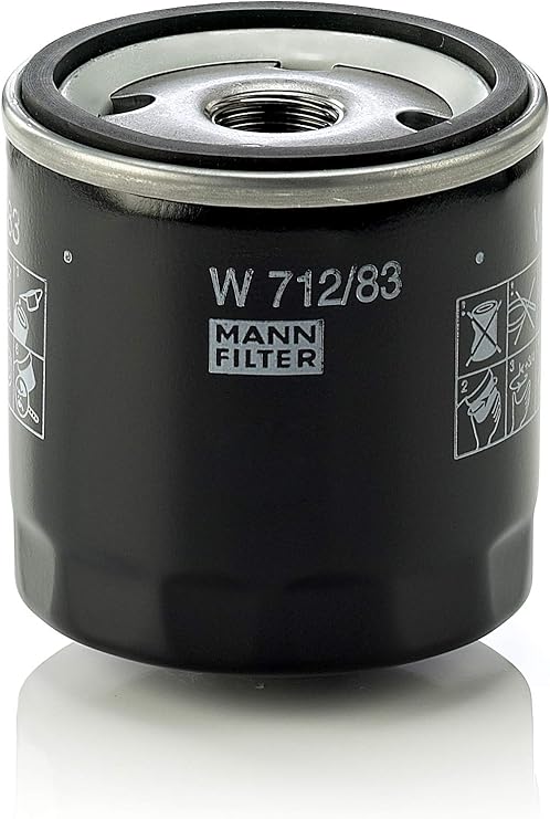 Amazon | マンフィルター(MANN FILTER) オイルフィルター W712/83 | 車用オイルフィルター | 車＆バイク