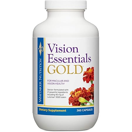 Amazon.com: Dr. Whitaker's Vision Essentials Gold - Eye Health ...