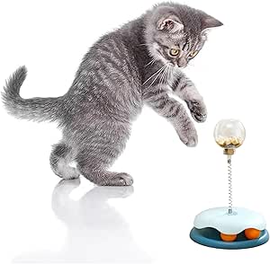 Amazon.com : 2025 KittenTreat Dispenser With Roller Track Catnip Balls ...