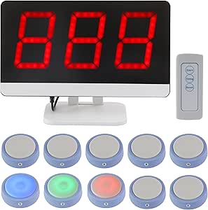 Amazon.com: LOUKIENE Wireless Quiz Answer Game Buzzer System Gameplay ...