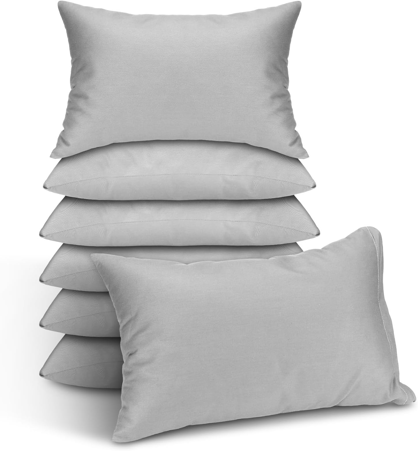 Amazon.com: Kigley 6 Pack Mini Pillows Bulk Small Pillows 14"x9" Soft ...