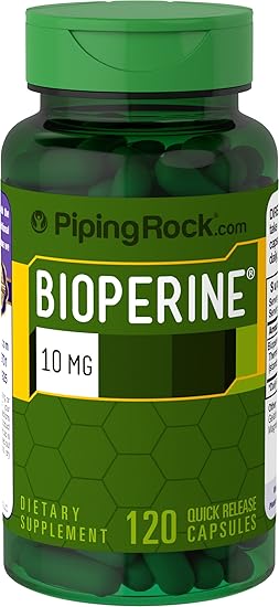 Amazon.com: Bioperine 10mg 120 Capsules : Health & Household