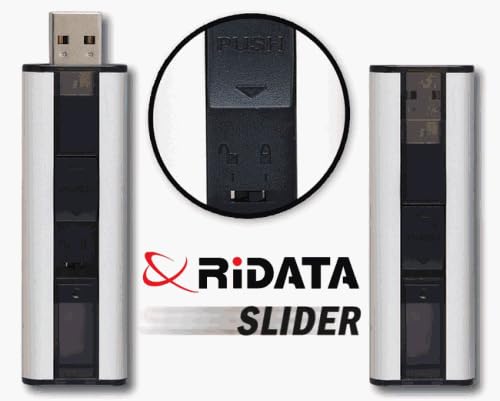 Amazon.com: 8GB RiDATA USB 2.0 Flash Drive Slider Drives : Electronics