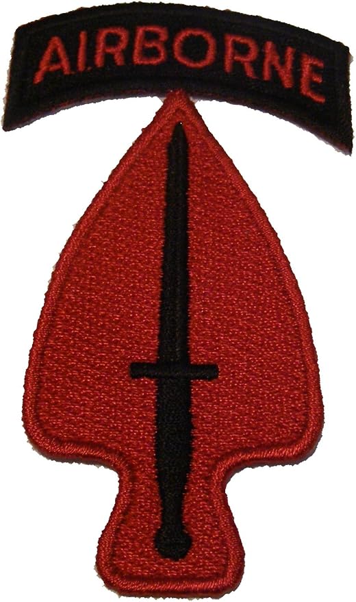 Amazon.com: US Army Special Operations Command Patch - Color Red and ...