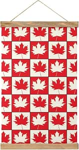 Amazon.com: Canadian Maple Leaf Poster Hanger Frame Wooden Poster ...