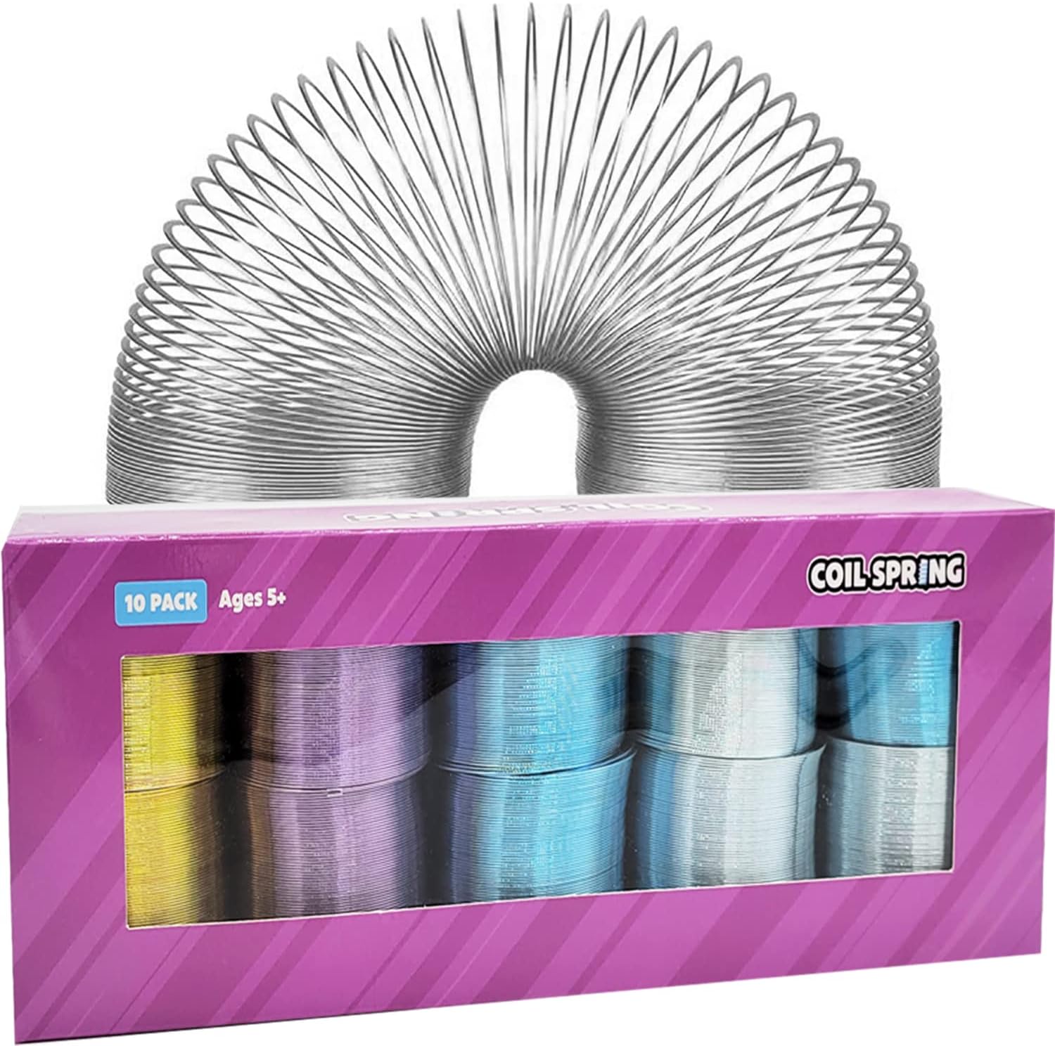 Amazon.com: The Dreidel Company Metal Coil Spring, Goody Bag Fillers ...