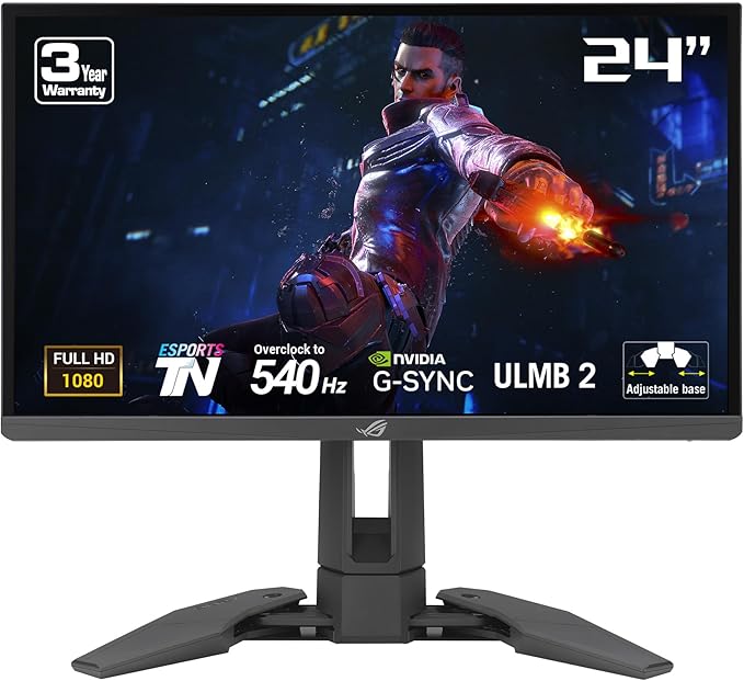 Amazon.com: ASUS ROG Swift Pro PG248QP NVIDIA G-SYNC esports gaming ...