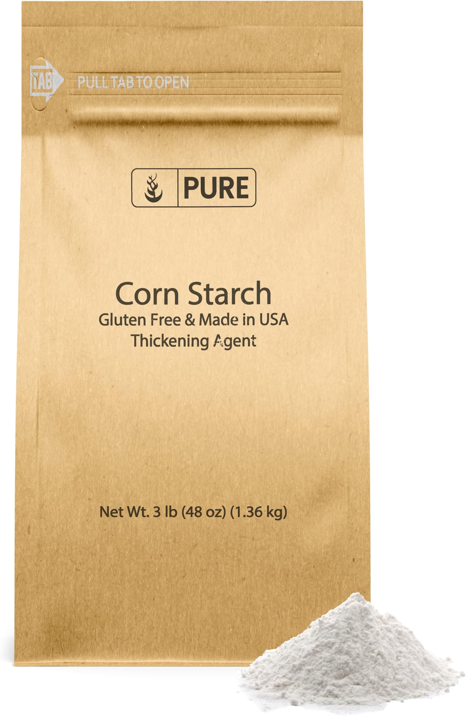 Amazon.com: Anthony's Organic Corn Starch, Gluten-free, Vegan and Non ...