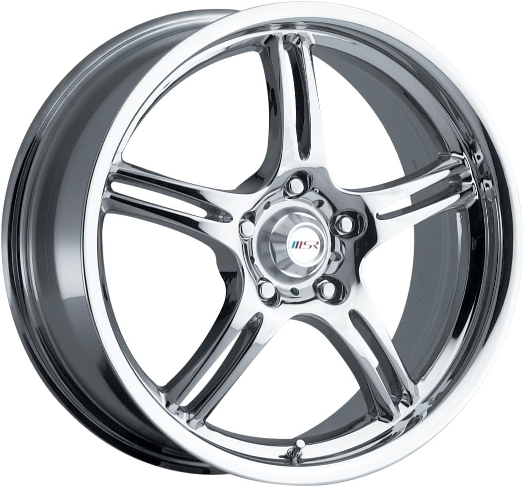 Amazon.com: MSR 044 Chrome Wheel (18x8"/5x112mm) : Automotive