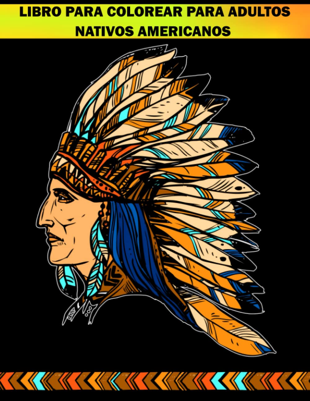 Páginas Para Colorear Con Patrones Nativos Americanos