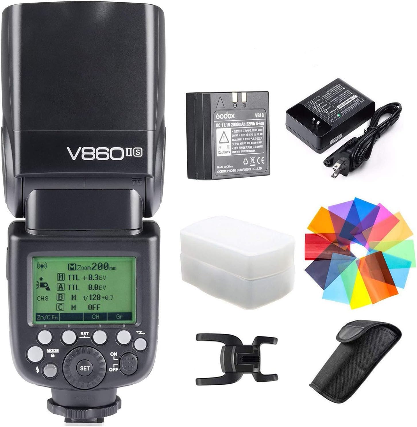 Amazon.com : Godox V860III-S Flash for Sony Camera Flash Speedlite 7.2V ...