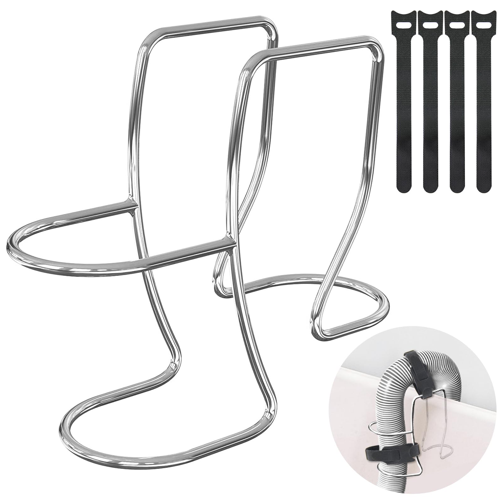 Amazon.com: Adjustable Washing Machine Drain Hose Holder, 304 Stainless ...