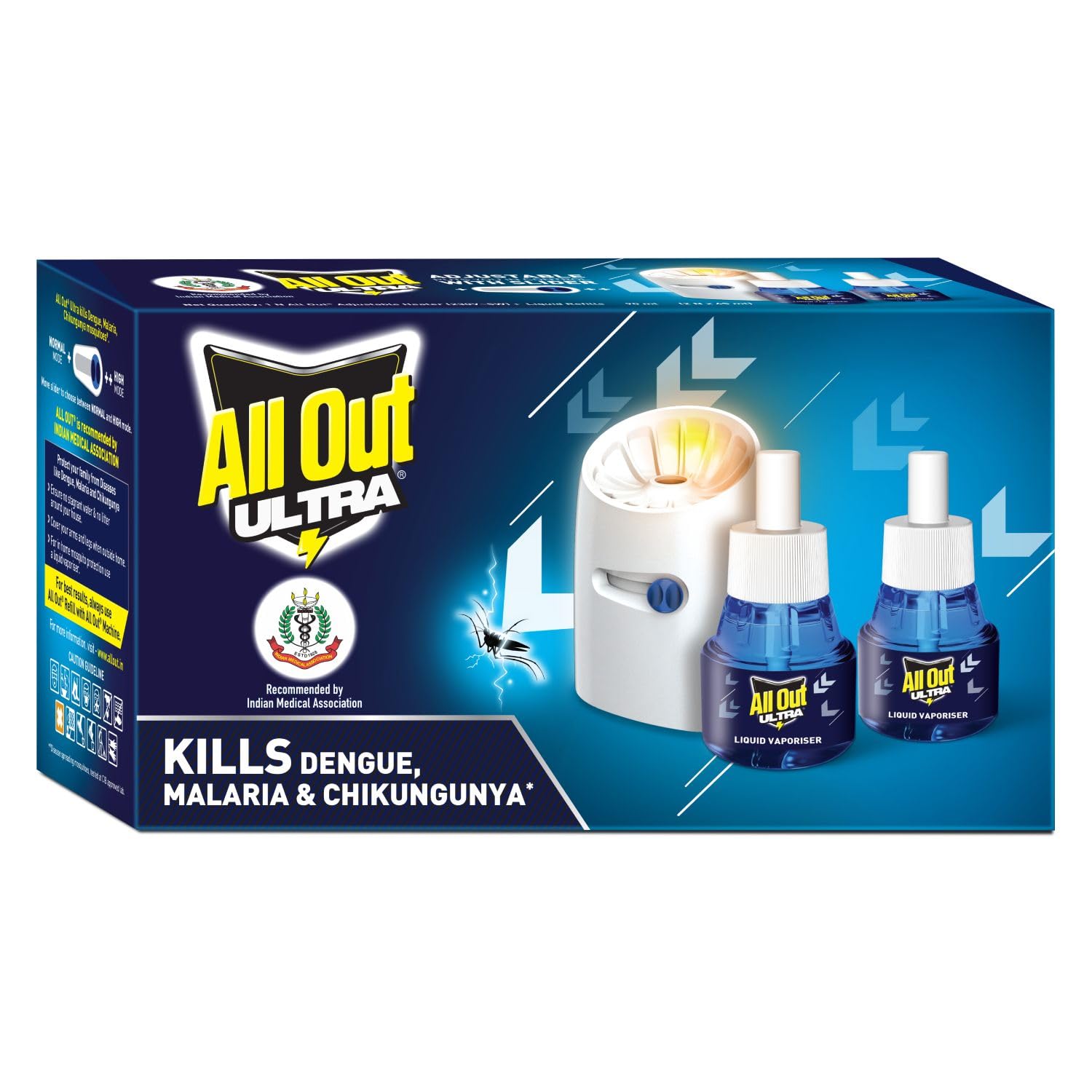 All Out Ultra Mosquito Repellant Combi Pack (Machine + Pack Of 2 ...