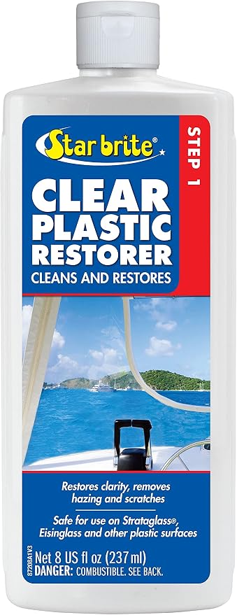 Star Brite Clear Plastic Restorer STEP1