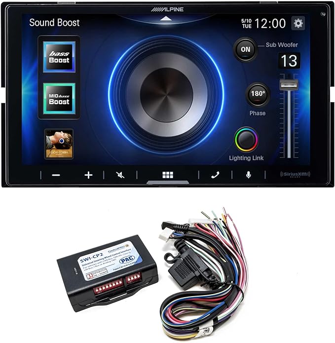 Amazon.com: Alpine ILX-W670 7-Inch Receiver + SWI-CP2 Steering Wheel ...