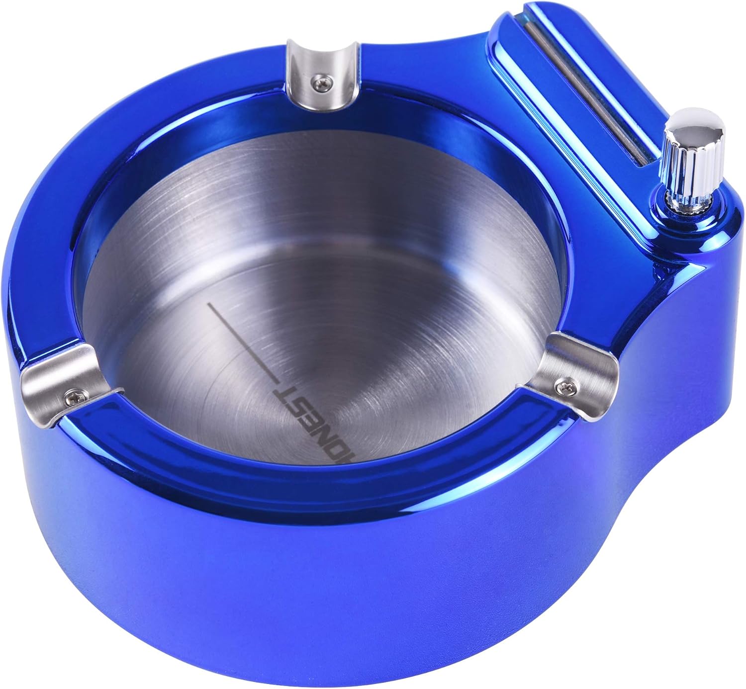 Amazon.com: Metal Home Ashtrays，Refillable Kerosene Lighter ashtray ...