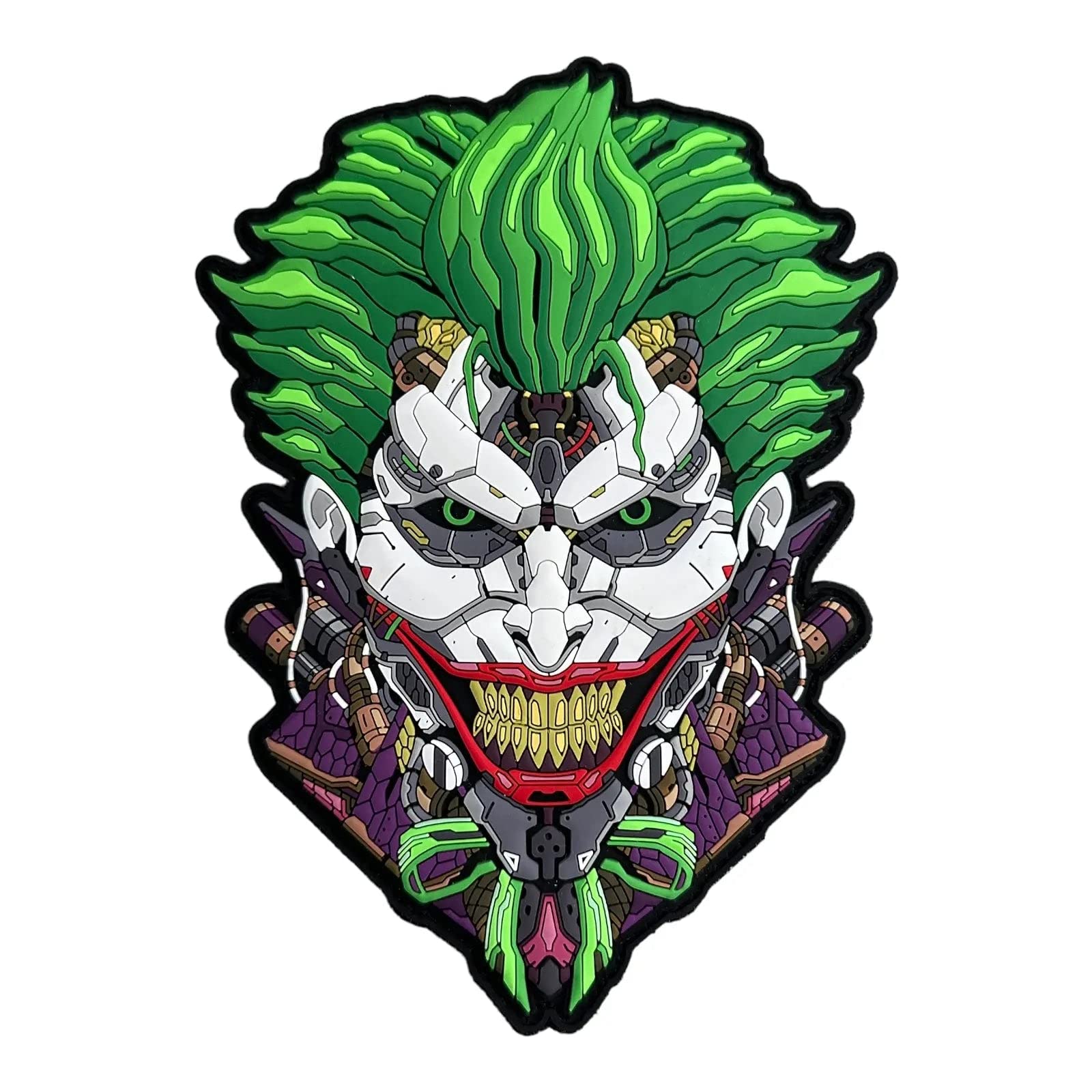 Amazon.com: CYBRPNK Clown 2.0 Morale Patch Cyber Punk Rubber : Clothing ...