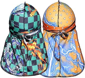 MASNER Designer Durag Customs Two-Tone Mens Women Designer Durags ...