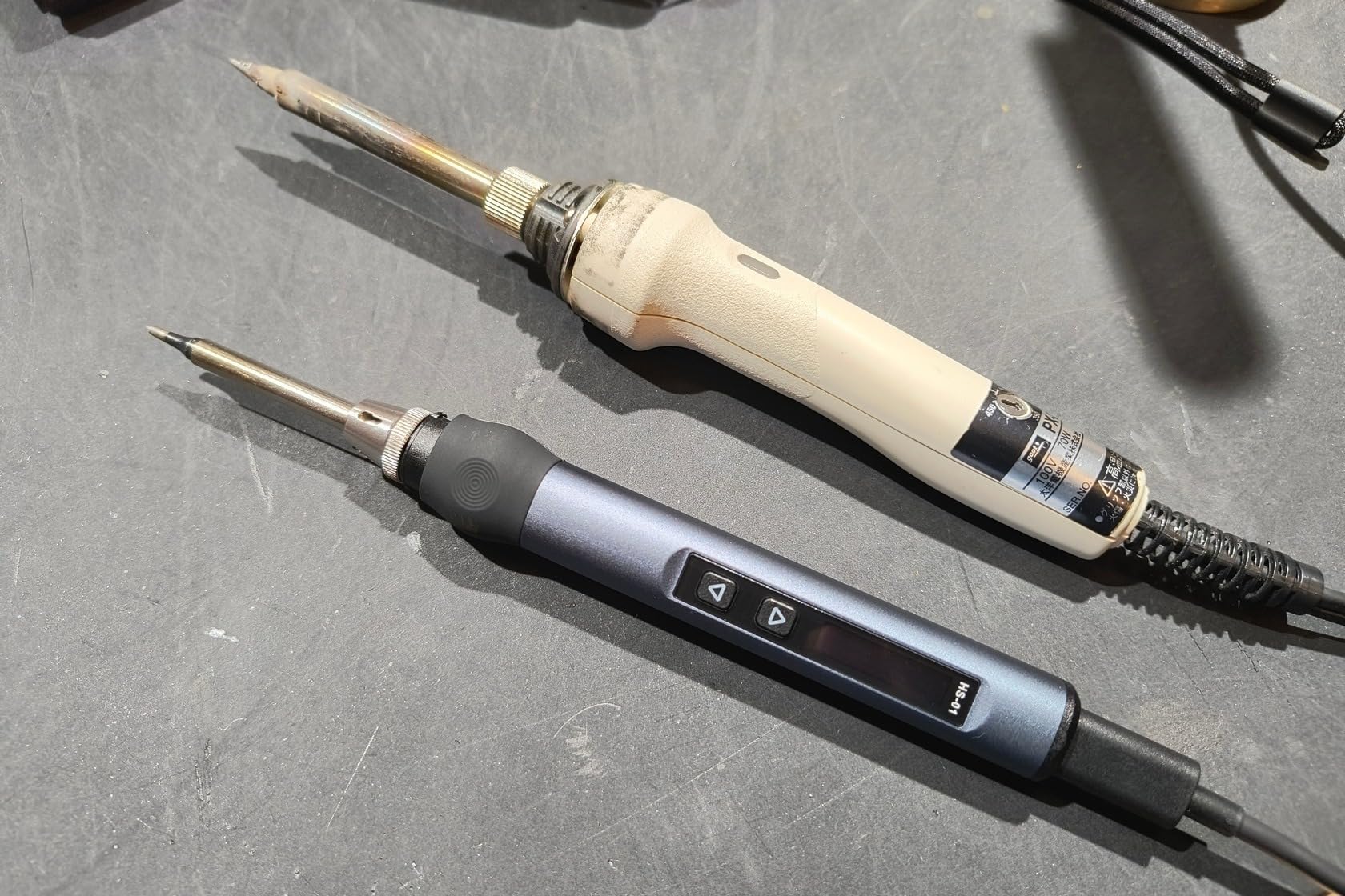 Amazon | FNIRSI HS-01 Smart Electric Soldering Iron PD 65W Adjustable ...