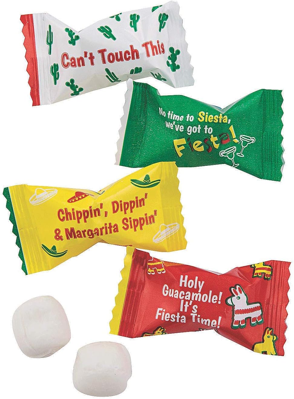 Amazon.com : Mexican Fiesta Buttermint Candy Favors (Approx. 108 Pcs ...