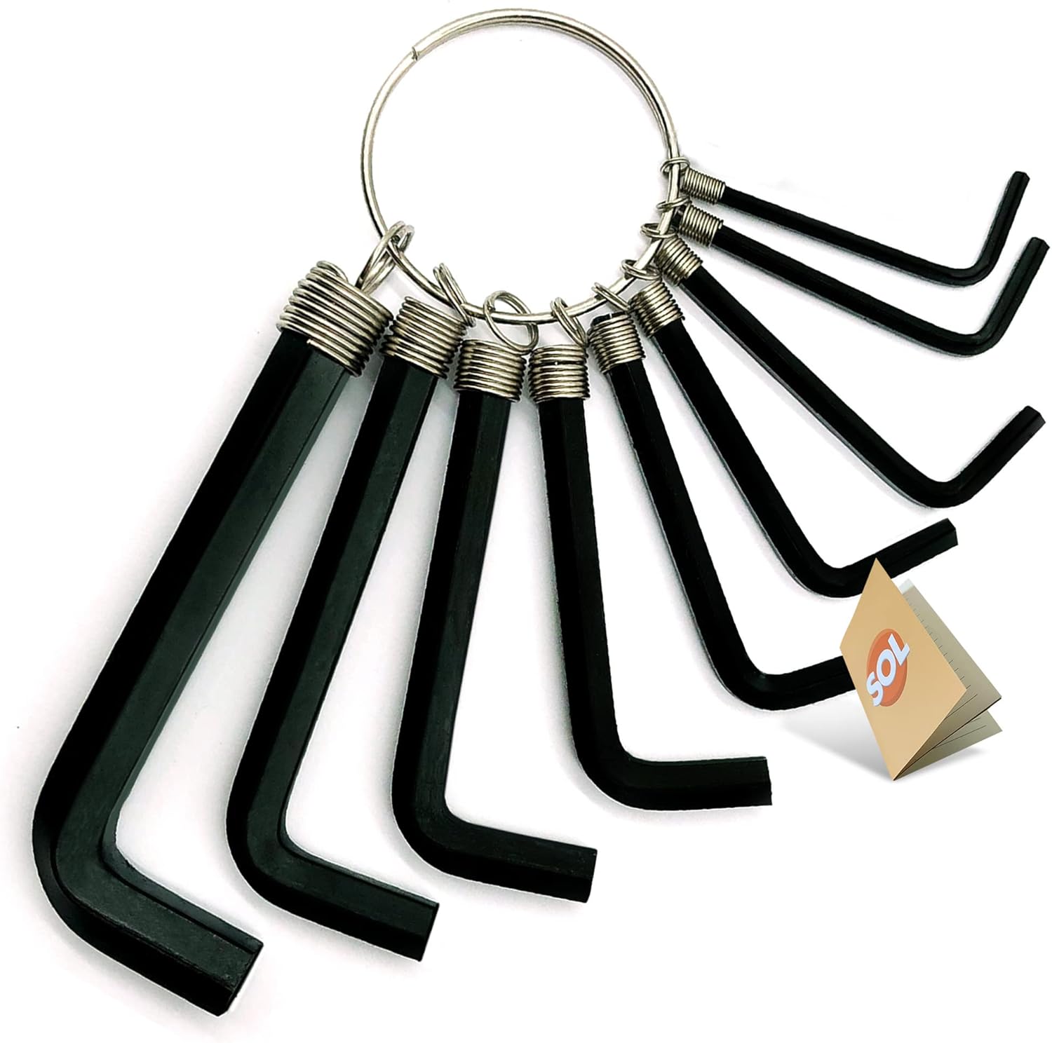 9pk Heavy Duty Allan Keys Assorted Sizes | 2mm to 8mm | Small Allen Key ...