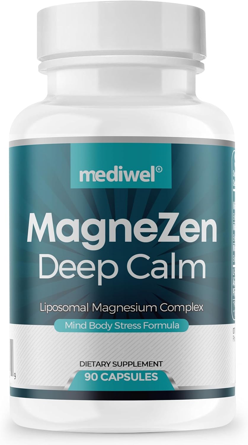 Amazon.com: MagneZen Liposomal Magnesium Complex —Stress & Sleep ...