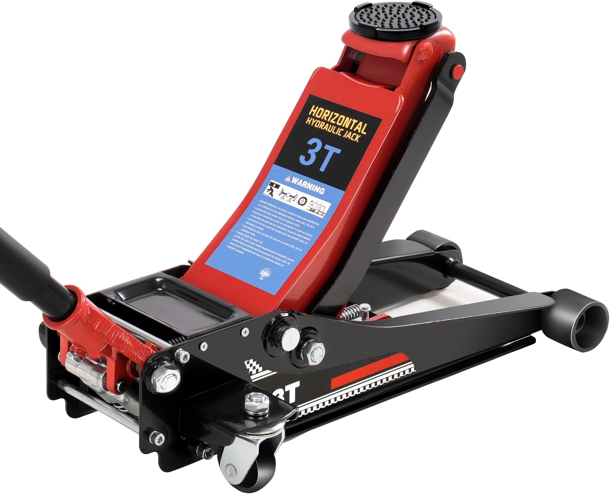 Amazon.com: Rengue Floor Jack 3 Ton Low Profile Hydraulic Jack with ...