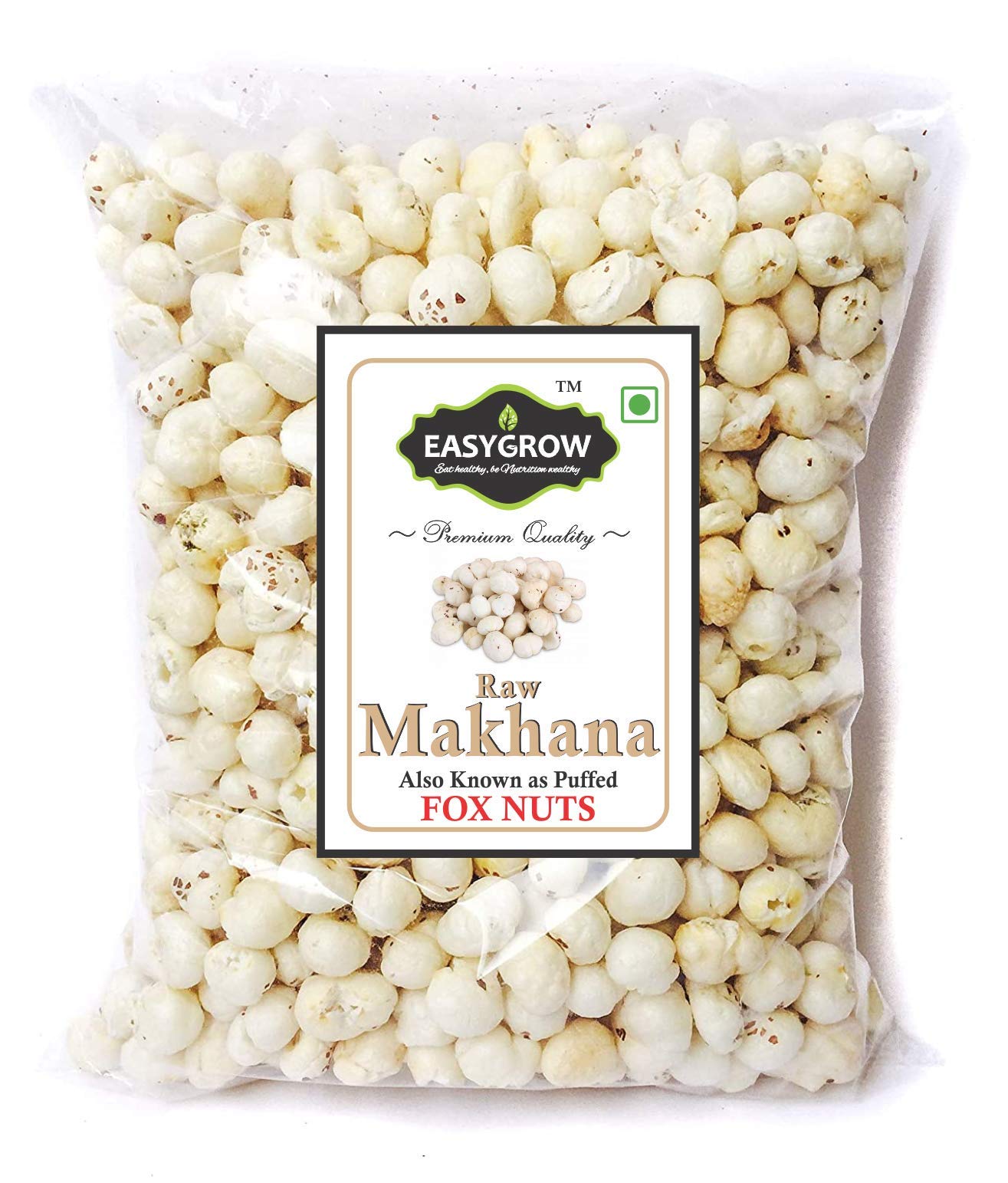 Buy Easygrow Jumbo Size Fox Nuts (Phool Makhana/ Lotus Seed Pop/ Gorgon ...
