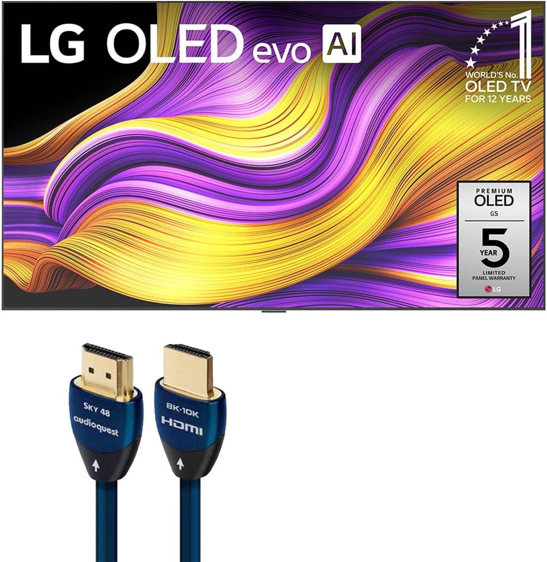 Amazon.com: LG OLED55G5WUA 55 Inch 4K OLED evo G5 Smart TV with ...