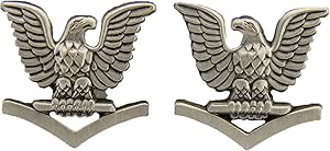 Amazon.com: United States Navy USN 3rd Class Crow Lapel Pin .875" Lapel ...