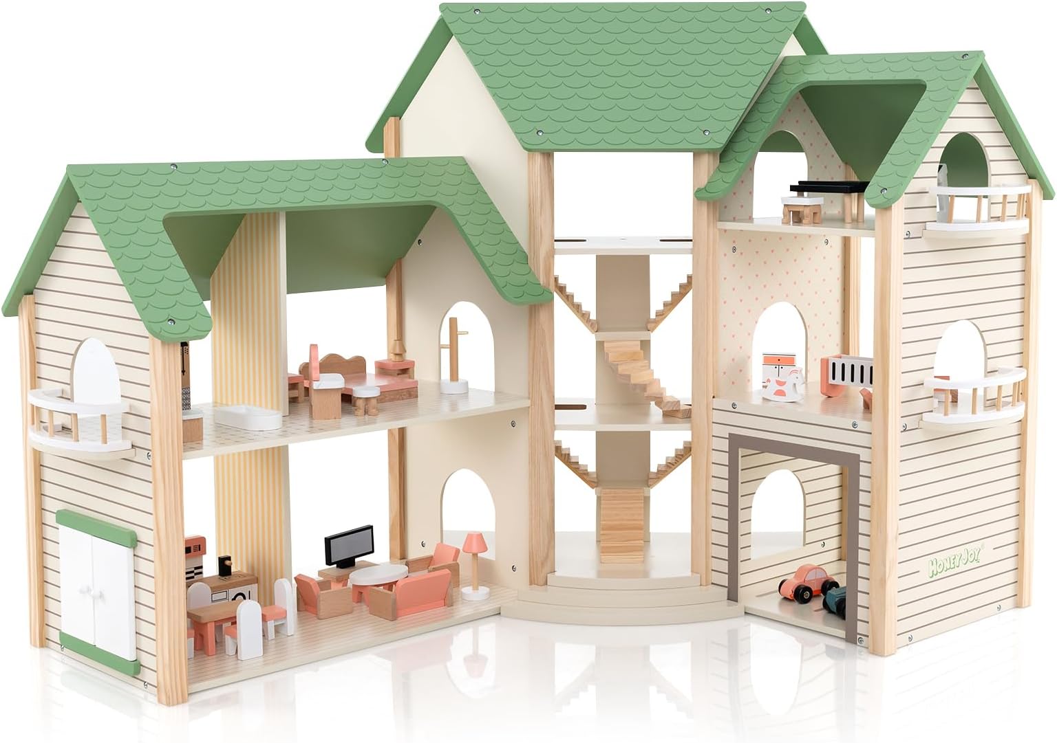 The Greenleaf Fairfield Dollhouse Kit : Amazon.com.au: Toys & Games