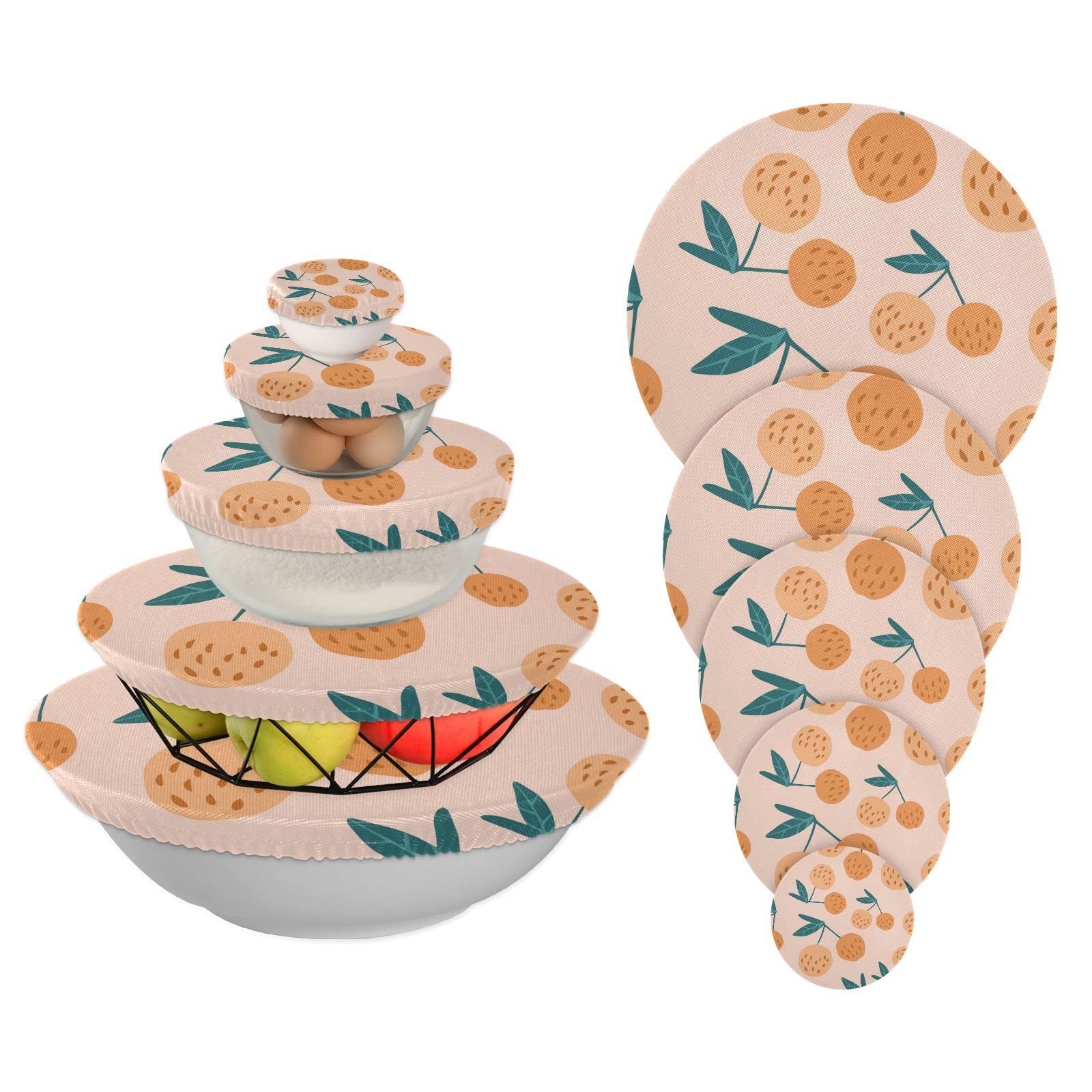 Amazon.com: ElliTarr Bowl Covers Reusable Cloth Bowl Covers for Bread ...