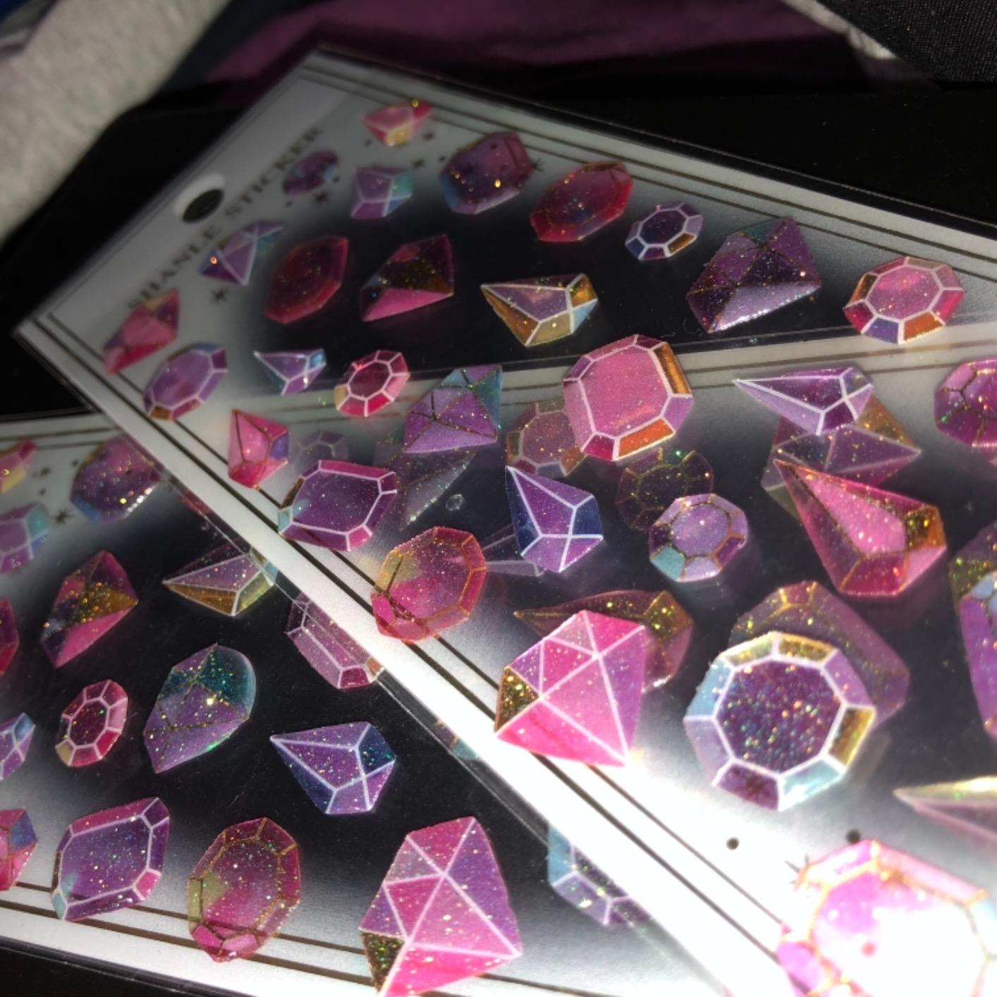 Amazon.com: 140 Pcs 3D Rhinestone Stickers Self-adhesive Artificial ...