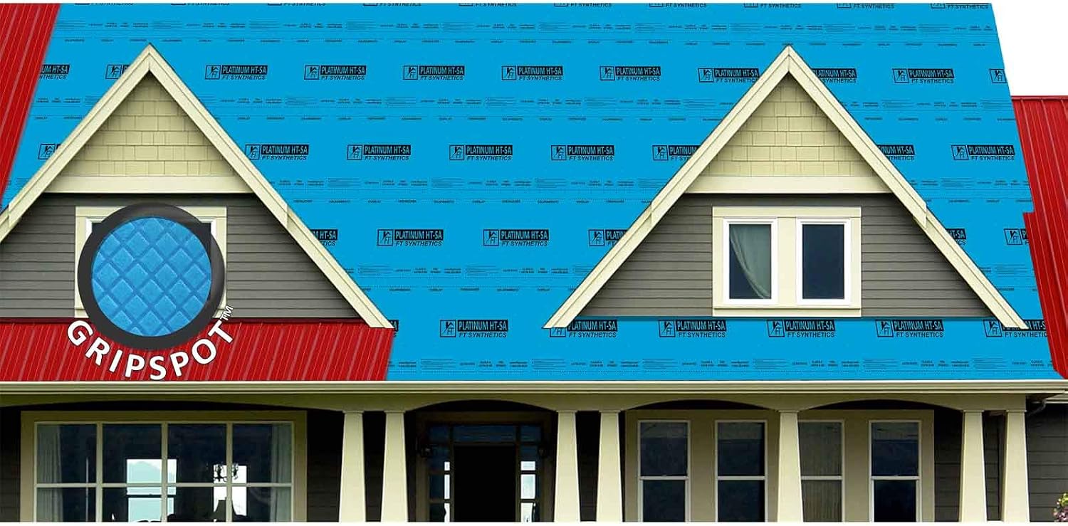 FT Synthetics Platinum HT Butyl Self Adhering Underlayment (Single Roll ...