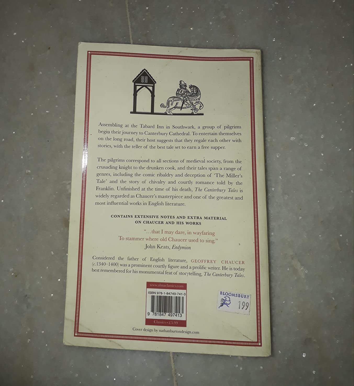 Buy The Canterbury Tales: Fully Annotated Edition (Evergreens) Book ...