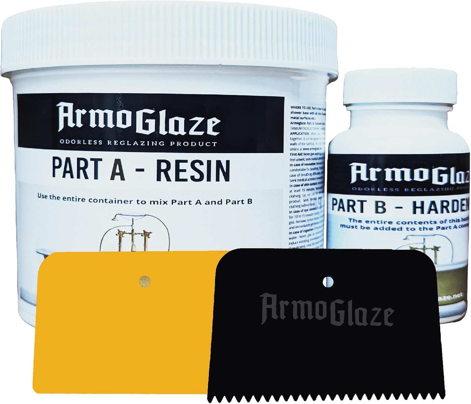 Amazon.com: armoglaze Odorless DIY Sink Refinishing Kit - Durable ...