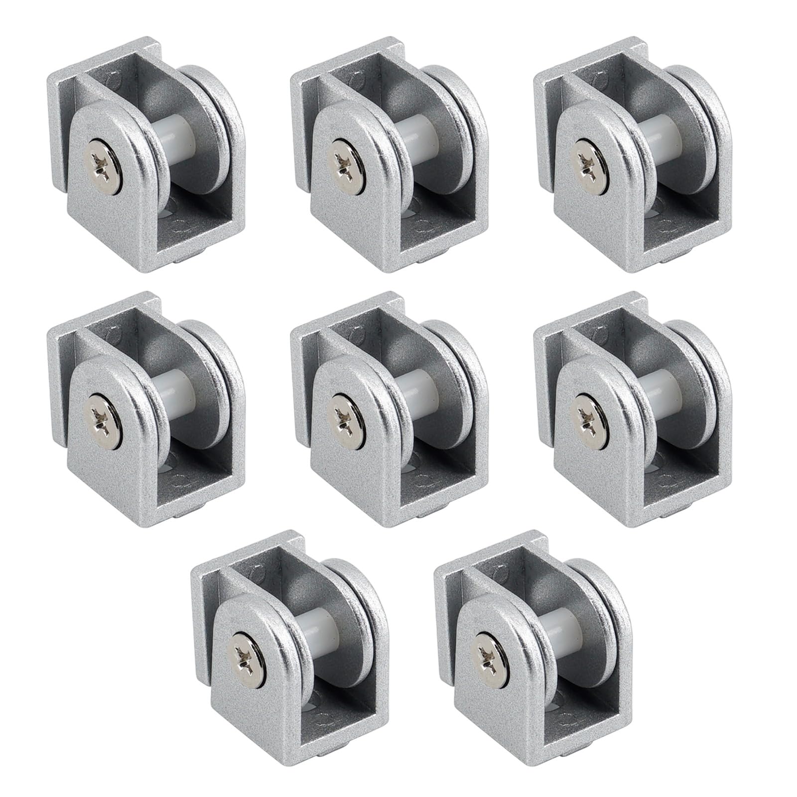 Amazon.com: (8 Pieces) 2020 Zinc Alloy Pivot Joint Aluminum Profile ...