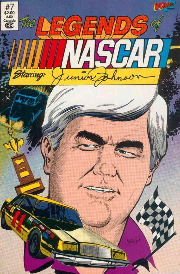 Amazon.com: Legends of NASCAR, The #7 FN ; Vortex comic book | Junior ...