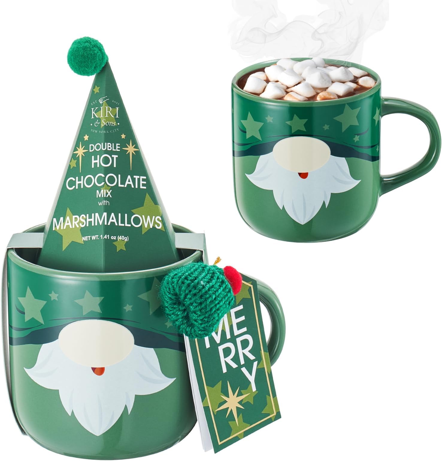 Amazon.com: Hot Chocolate Gift Set, Includes 1 Single-Serve Double ...