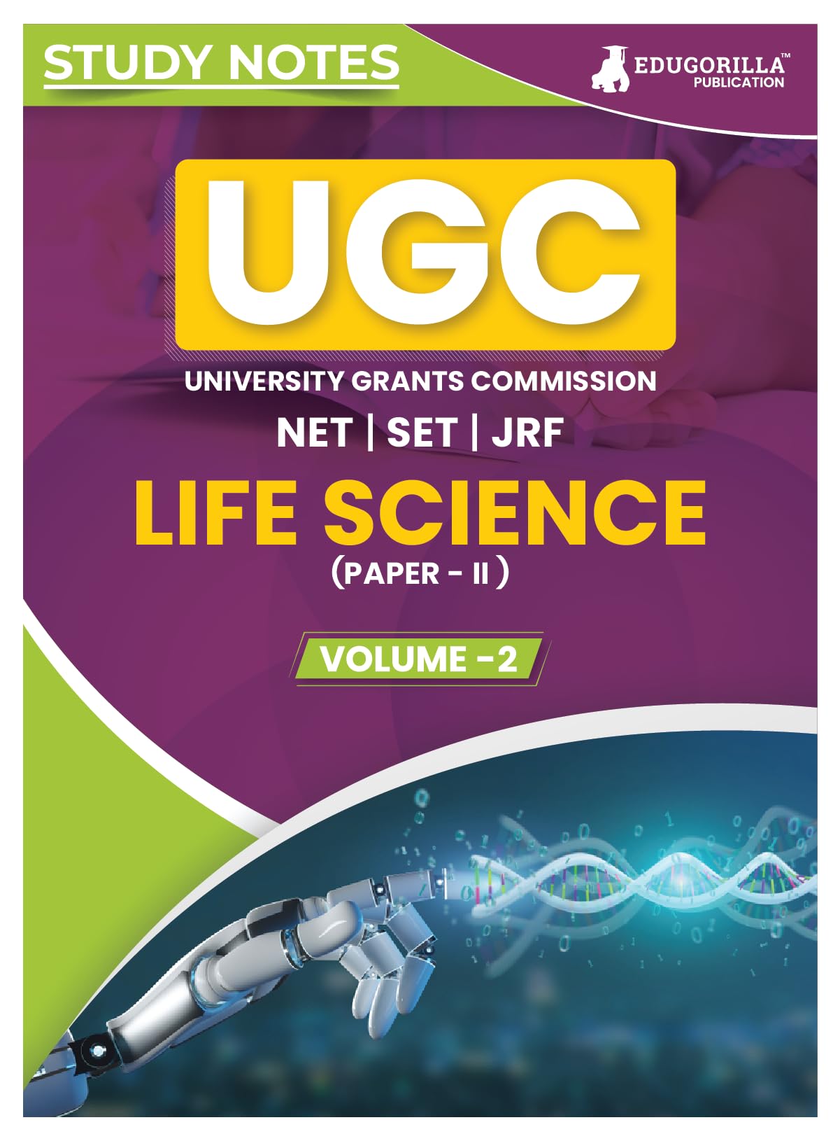 Buy UGC NET Paper II Life Science (Vol 2) Topic-wise Notes (English ...