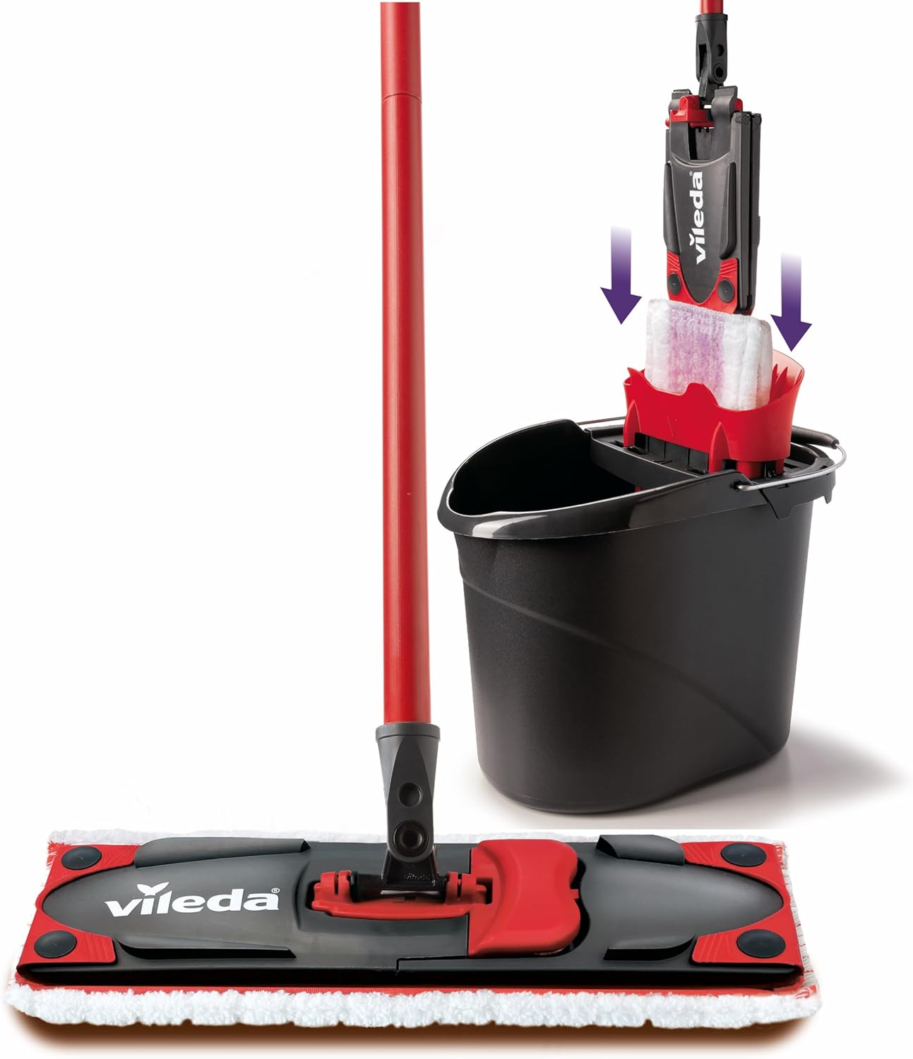 Amazon.com: Vileda Ultramax Care Complete Set, Floor Mop with Handle ...