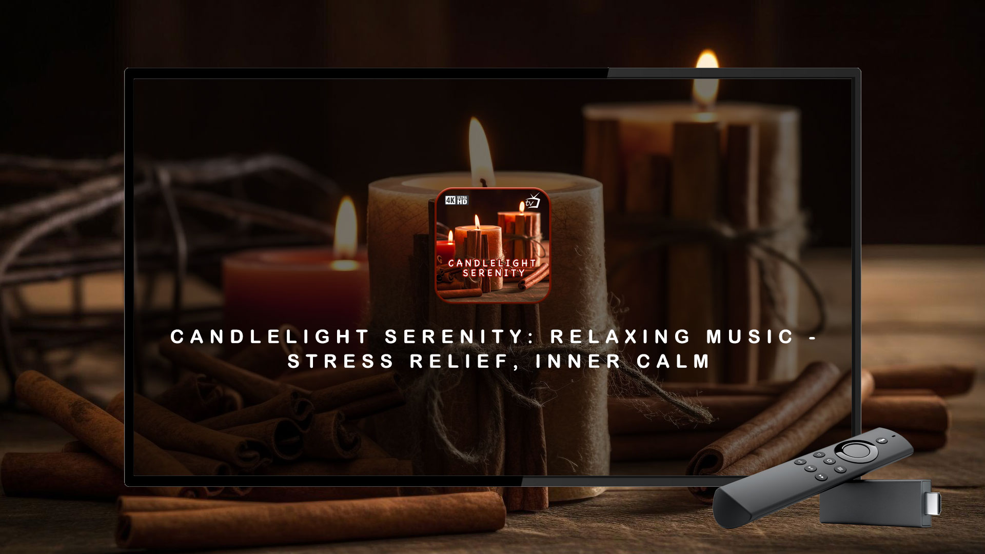 Candlelight Serenity - Relaxing Music for Fire TV & Tablets - Stress ...