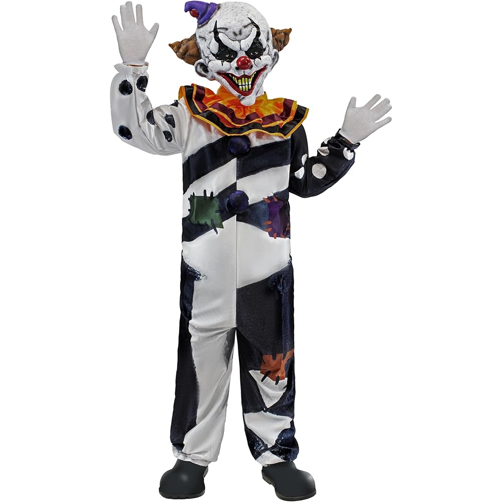6 Mo Finance Spooktacular Creations Scary Clown Costume Kids Deluxe