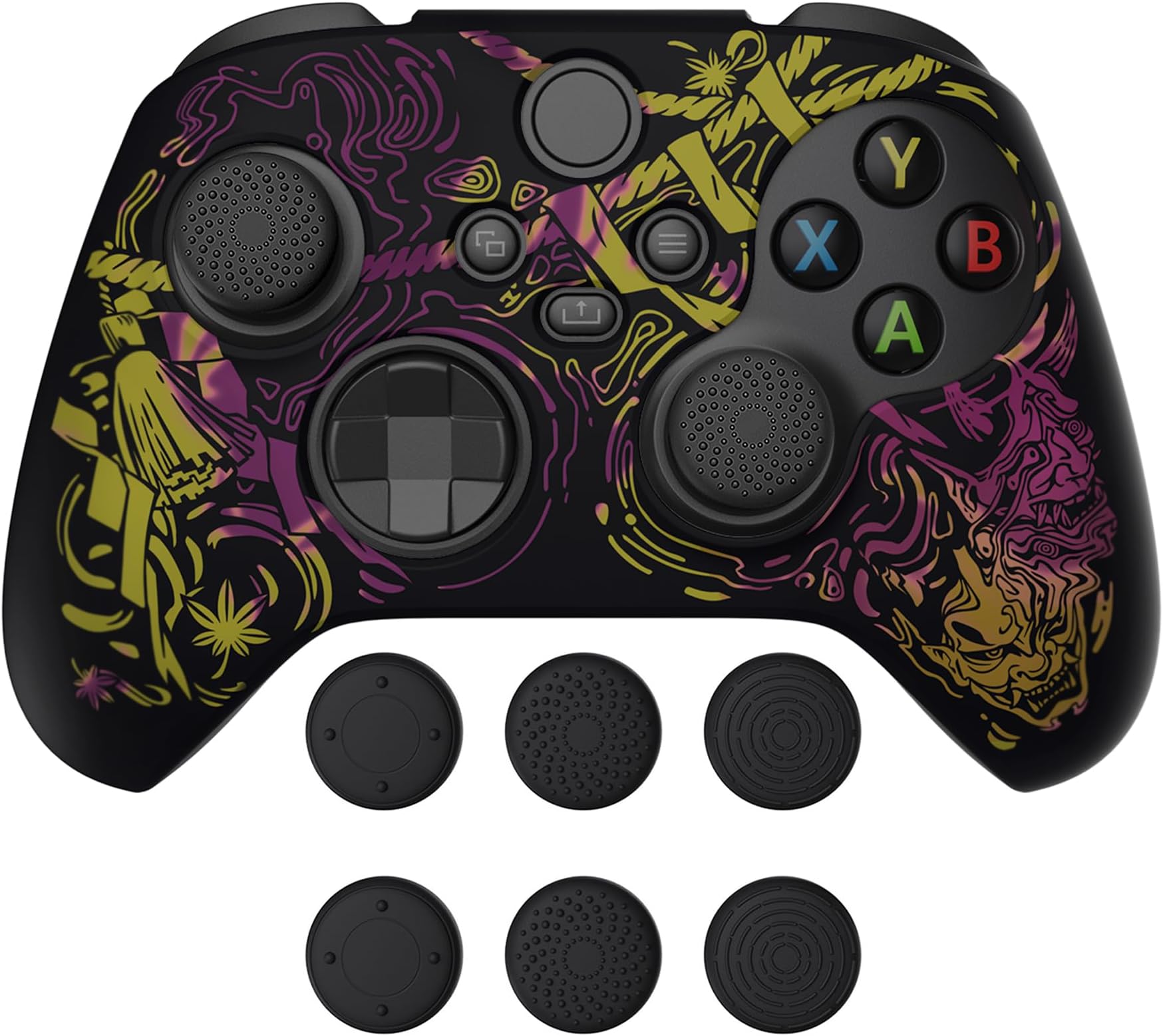 playvital Pure Series Funda de Silicona para Xbox Series X Control ...