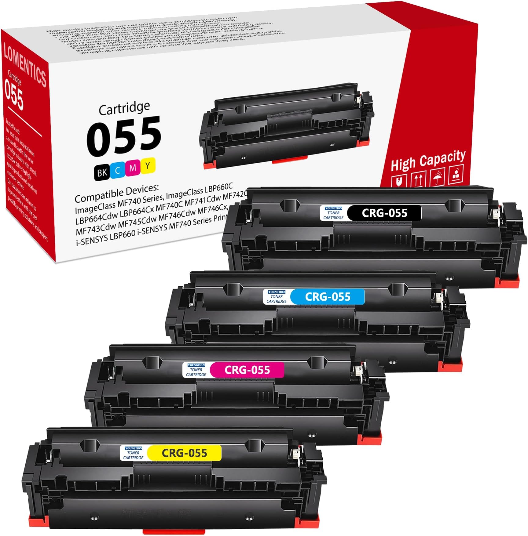 Amazon.com: 131 Toner Cartridges Set Replacement for Canon 131 Toner ...